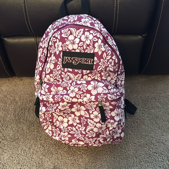Jansport | Bags | Jansport Floral Print Backpack | Poshmark